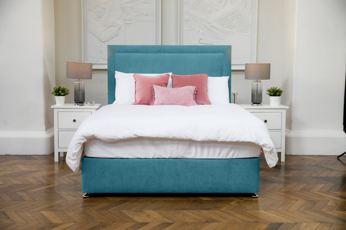Double bed no mattress store